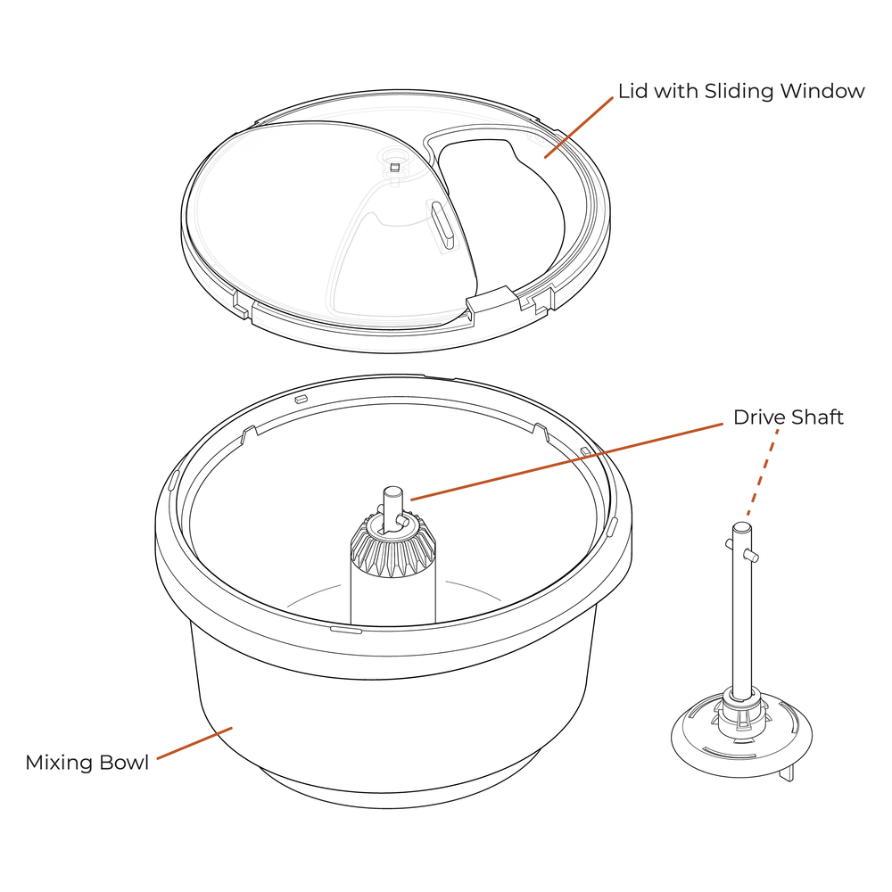 Artiste Bowl and Lid
