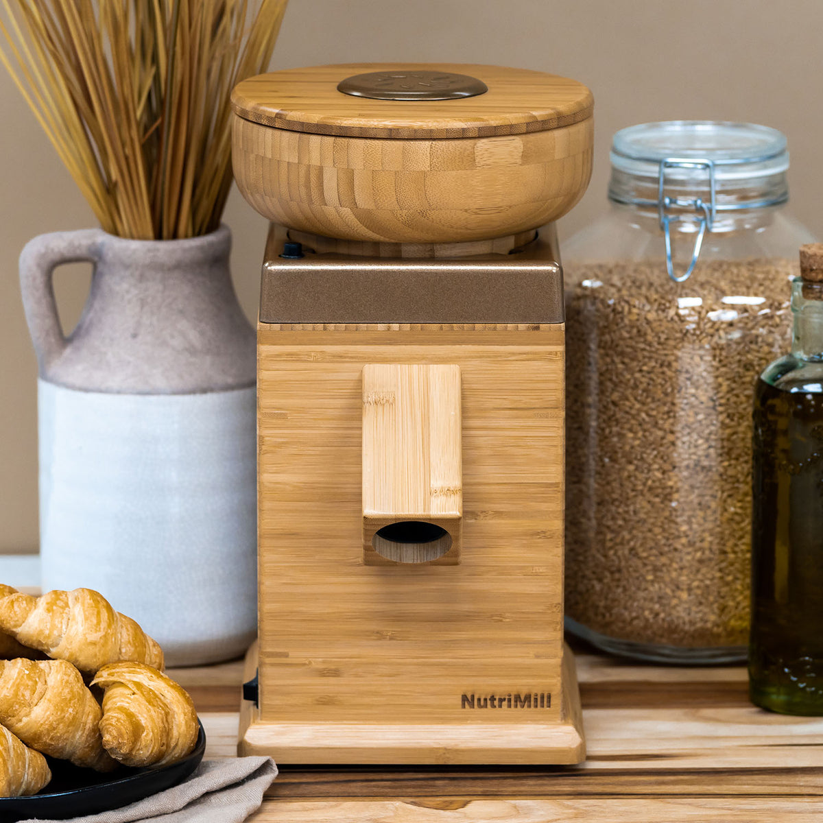 Refurbished Harvest Grain Mill - Gold